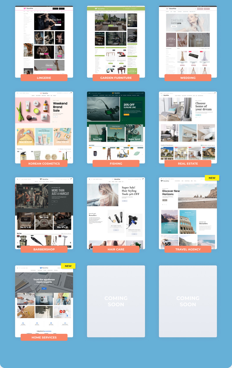 StoreFlex - Responsive Multipurpose Template + RTL OpenCart Template